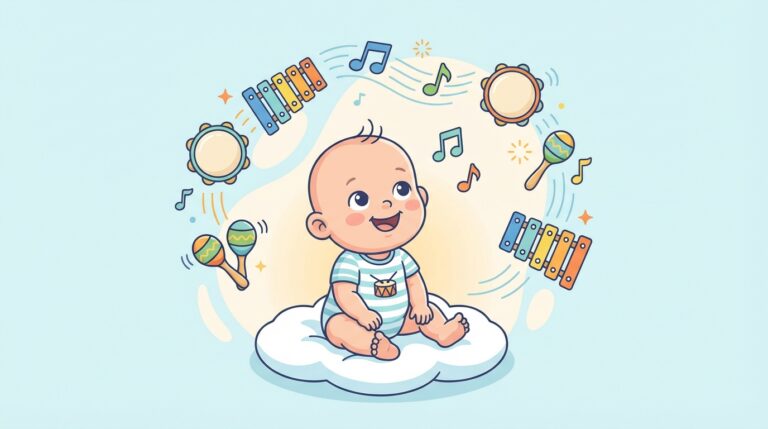Baby Video: Musical awakening for baby.